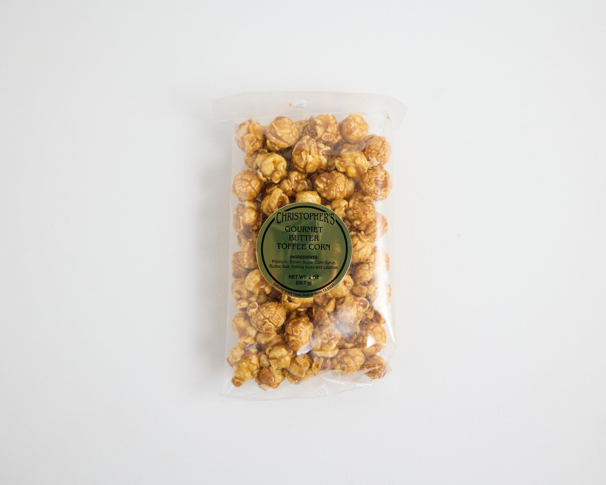 Butter Toffee Caramel corn (12 count) | California Snack Foods, INC